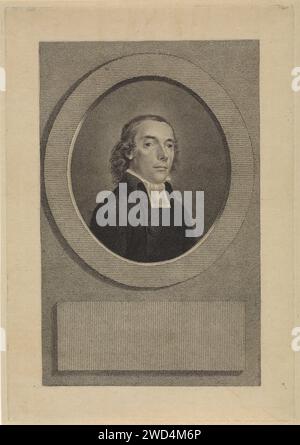 Portrait of Hermanus van Hasselt, Willem van Senus, After Hendrik ...