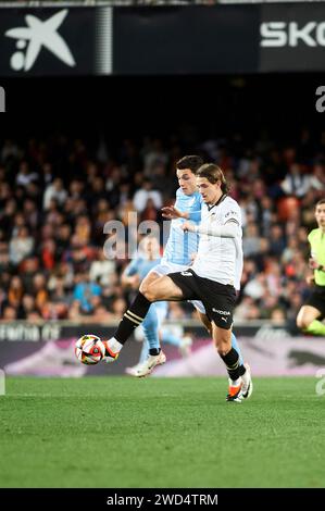 Anastasios Douvikas of RC Celta Vigo in action during the Eighth of ...