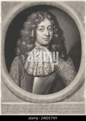 Portrait of Lodewijk, Markgraaf van Brandenburg, Pieter Stevens ...