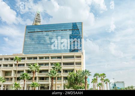 Modern buildings in Al Olaya the city center of Riyadh, Saudi Arabia ...