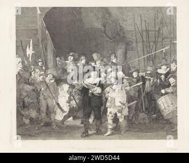 The corporal shelter of Captain Frans Banninck Cocq and Lieutenant ...