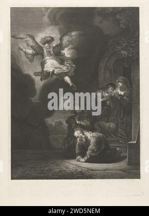The Engel leaves Tobias and his family, Johannes Pieter de Frey, after ...