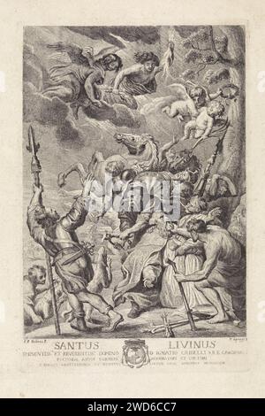 Martyrdom of St. Livinus van Gent, Cornelis van Caukercken, after Peter ...