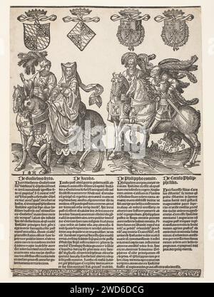 Images of Karel de Stoute and Philip de Goede in the Hofkerk, Innsbruck ...