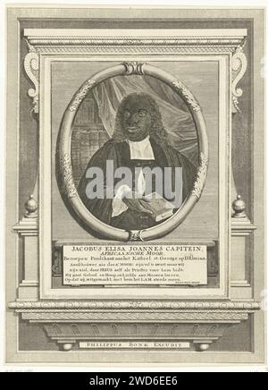 Portrait of pastor Jacobus Elisa Johannes Capitein, François van ...