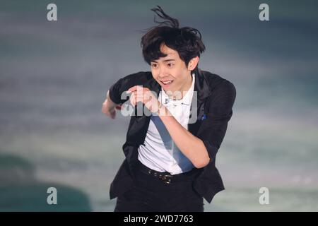 Tokyo, Japan. 19th Jan, 2024. Japan's professional golfer Akie Iwai ...