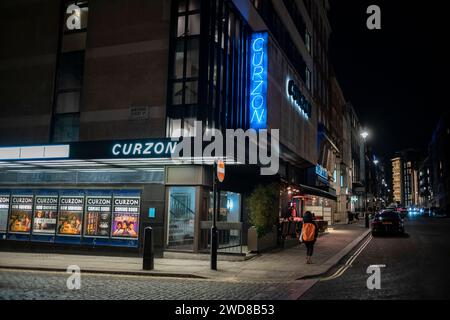 The Curzon Mayfair Cinema, Grade II listed building at 37–38 Curzon ...