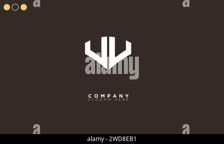 UV Alphabet letters Initials Monogram logo Stock Vector Image & Art - Alamy