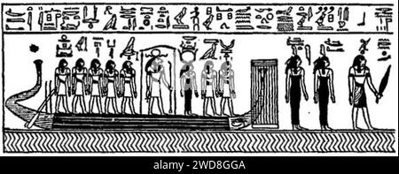 20 The Egyptian Heaven and Hell, v1 0030 Stock Photo - Alamy