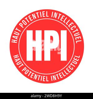 HIP high intellectual potential symbol icon Stock Photo - Alamy