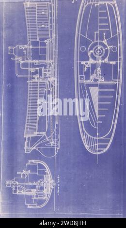 28 Foot Steam Cutter for the USS Saratoga Stock Photo - Alamy