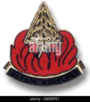 57th Ord Bde Ammo crest Stock Photo - Alamy