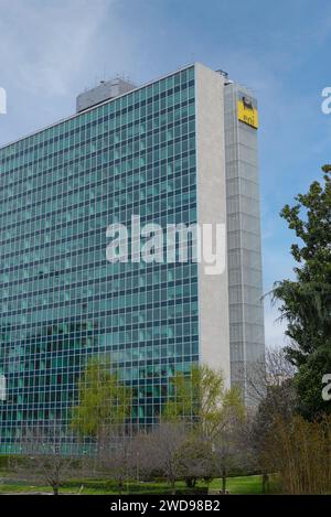 ENI headquarters in Rome Stock Photo - Alamy