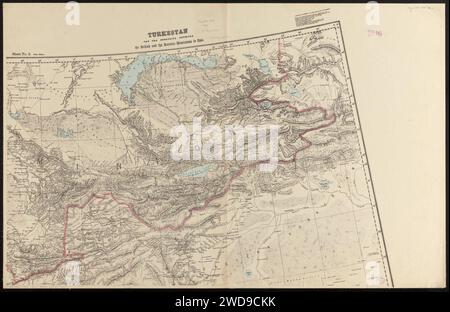 1885 Turkestan and the countries between the British and the Russian ...
