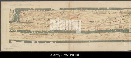 1888 Konrad Miller edition of the Tabula Peutingeriana (NLA) Sheet 08 ...