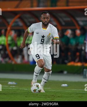Ivory Coast vs Jordan Soccer Match, national colors, national flags ...