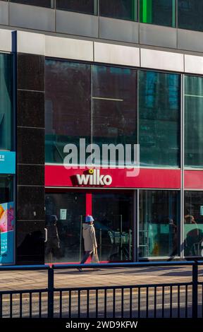 Closed-down Wilko shop, High Street, Strood, Kent, UK. 23 Apr 2024 ...