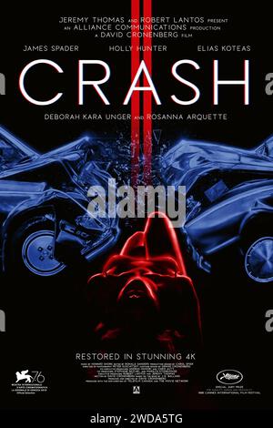 CRASH -1996 POSTER Stock Photo - Alamy