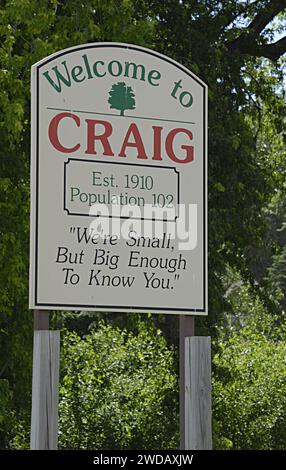 CRAIG/ PLYMOUTH COUNTY/IOWA /USA- Welcome to craig est.1910 polulation ...