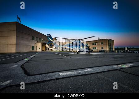 Penn State, Life Lion, medivac emergency rescue helicopter Stock Photo ...