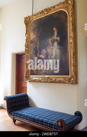 This is some of the interior of Dunrobin Castle in Scotland, UK Stock ...