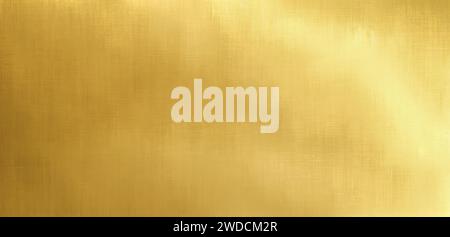 Blank paper sheet with beautiful golden ribbon on white background ...