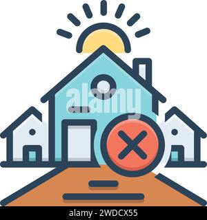 Icon for Abandon,leave Stock Vector Image & Art - Alamy