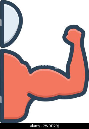 Icon for muscle,sinew Stock Vector Image & Art - Alamy