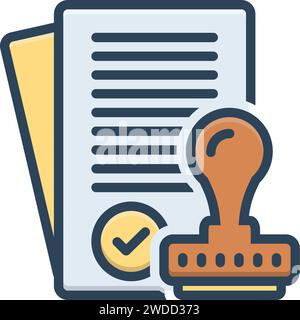 Icon for assumptions,approve Stock Vector Image & Art - Alamy