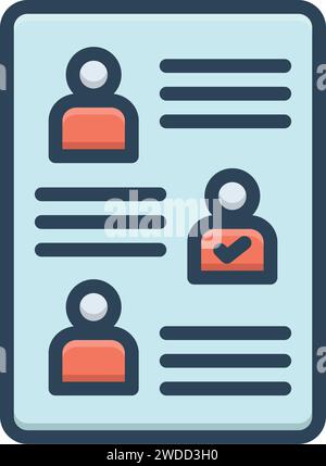 Icon for affectation Stock Vector Image & Art - Alamy