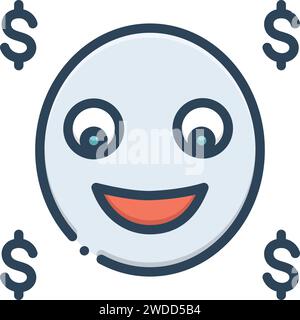 Icon for complacent,self complacent Stock Vector Image & Art - Alamy