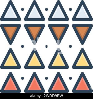 Icon for discrepancies,shape Stock Vector Image & Art - Alamy