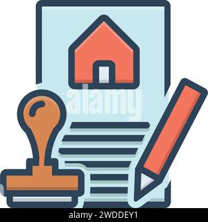 Icon for formalities Stock Vector Image & Art - Alamy