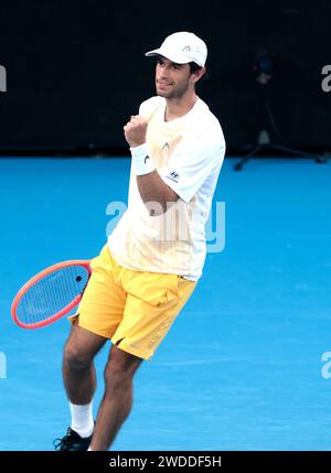 Nuno Borges of Portugal during the Australian Open AO 2024 Grand Slam ...