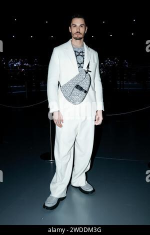 Baptiste Giabiconi model during the fashion week at Chanel Fashion show ...