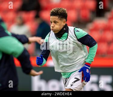André Vidigal of Stoke City during the Sky Bet Championship match ...