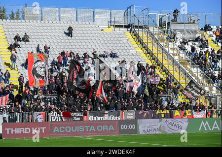 La Spezia, Italy. 20th Jan, 2024. Pietro Candelari (Spezia) during ...