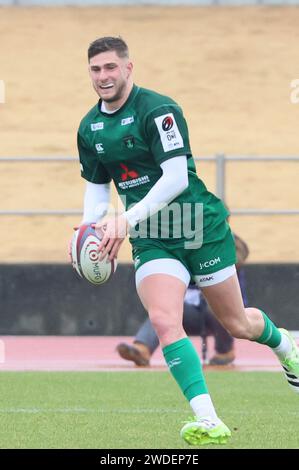 DynaBoars' James Grayson during the 2024-25 Japan Rugby League One ...