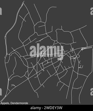 Street roads map of DENDERMONDE, BELGIUM Stock Vector Image & Art - Alamy