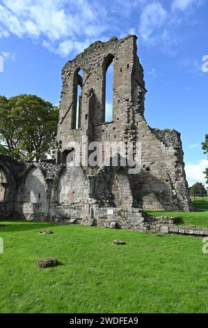 Ruins of 12th century Cistercian Croxden Abbey in Staffordshire England ...
