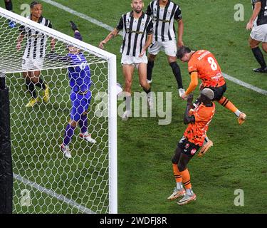 Jonas Markovski scores heading goal off corner kick at round 13 of the ...