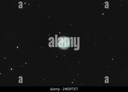 The Owl Nebula, Messier 97 or M97, captured from my balcony in ...