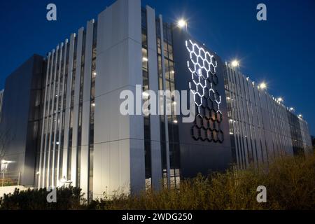 Cambridge Science Park During Blue Hour Stock Photo - Alamy