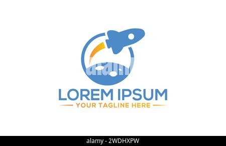 Rocket Logo Design. Unique and Professional Rocket Logo Design Stock ...