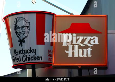 Universal City, Hollywood, California: KFC Kentucky Fried Chicken and ...