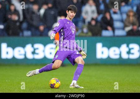 Sheffield, UK. 20th Jan, 2024. Coventry City midfielder Ben Sheaf (14 ...