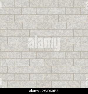 Subway tile seamless pattern. White kitchen, bathroom ceramic tile ...