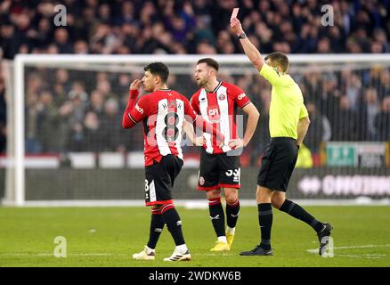 A VAR check for serious foul play goes in favour of Bournemouth's Ryan ...