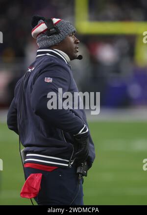 Baltimore, USA. 20th Jan, 2024. January 20, 2024: Houston Texans QB C.J ...