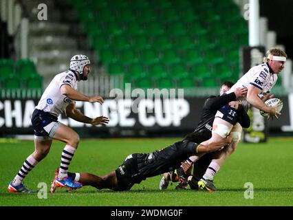 James Venter of the Hollywoodbets Sharks during the Hollywoodbets ...